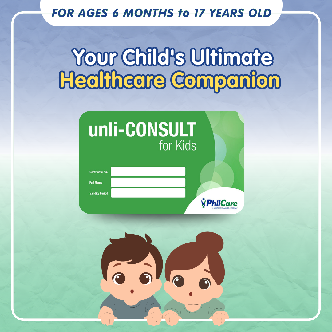 Unlimited Consultations for Kids – PhilCare – PHILCARE