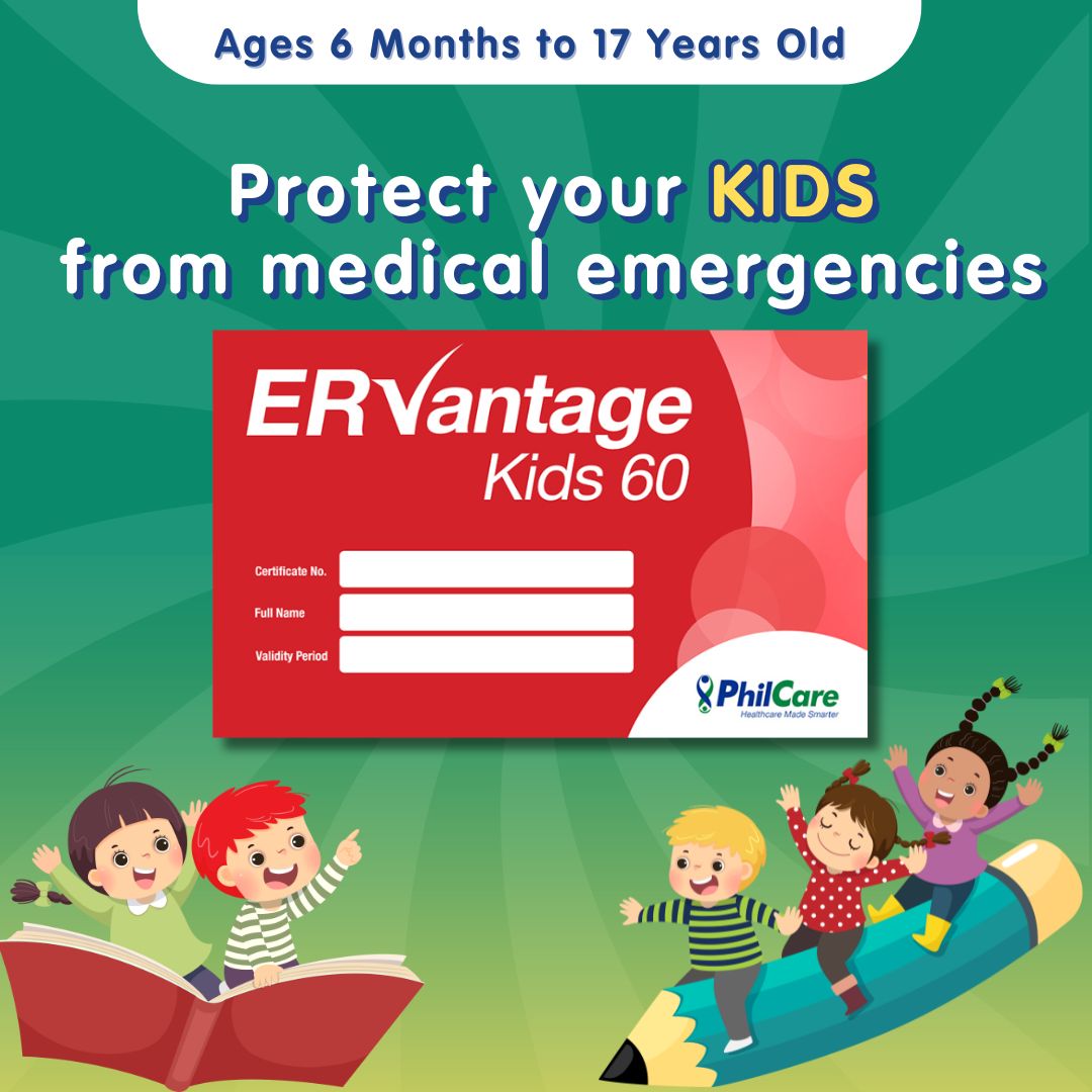 ER Vantage Plus 60 for Kids – Emergency & Hospital Coverage – PHILCARE