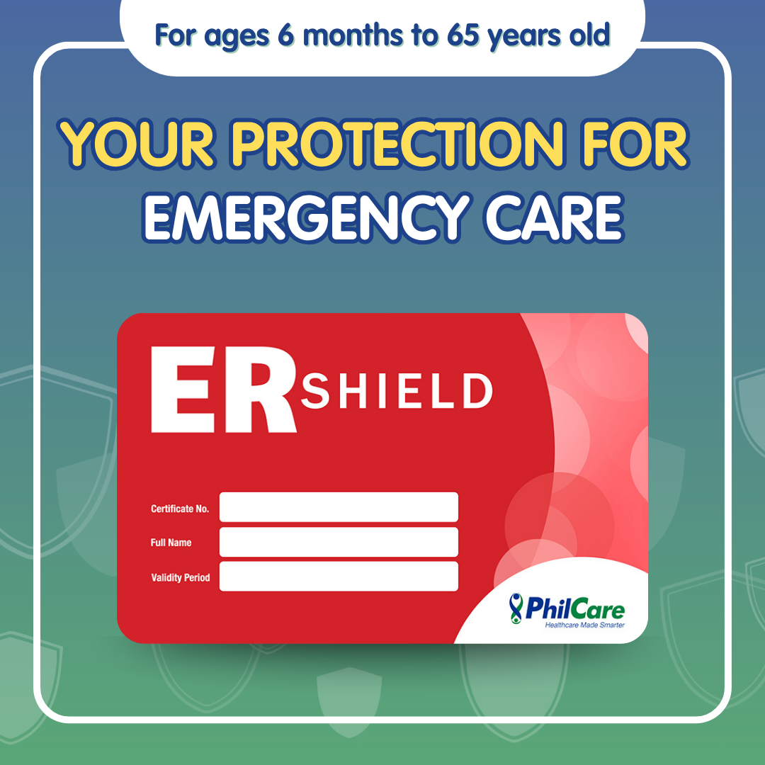 ER Shield – Emergency Care Coverage up to ₱50,000 – PHILCARE